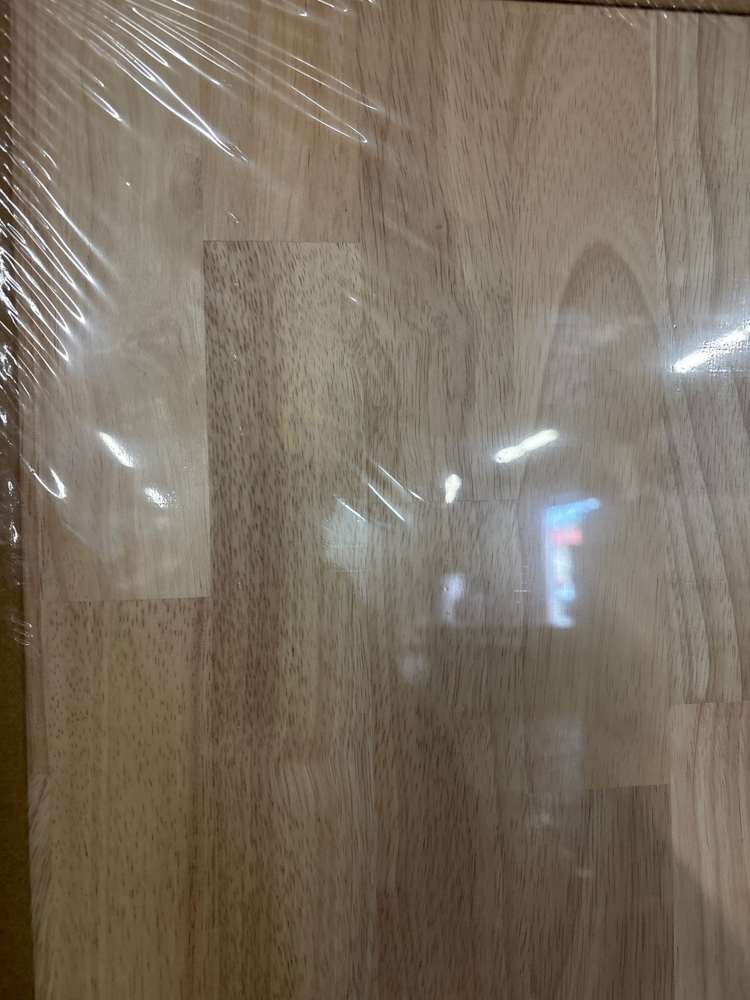 6 ft. L x 25 in. D Unfinished Hevea Solid Wood Butcher Block Counterto ...