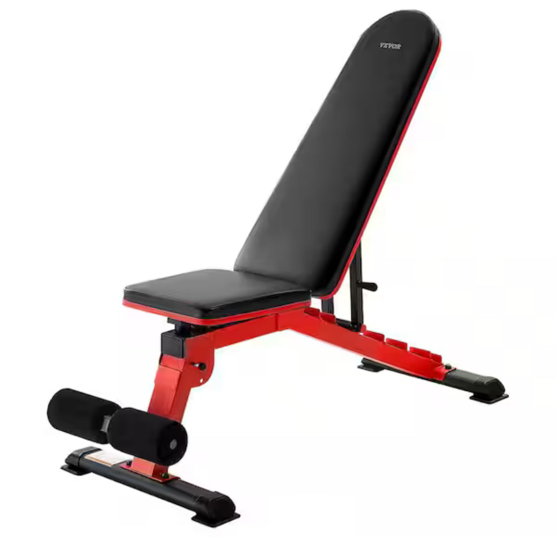 Weight Bench 1200 lbs. Heavy Duty Stable Weight Bench Press for Full B ...