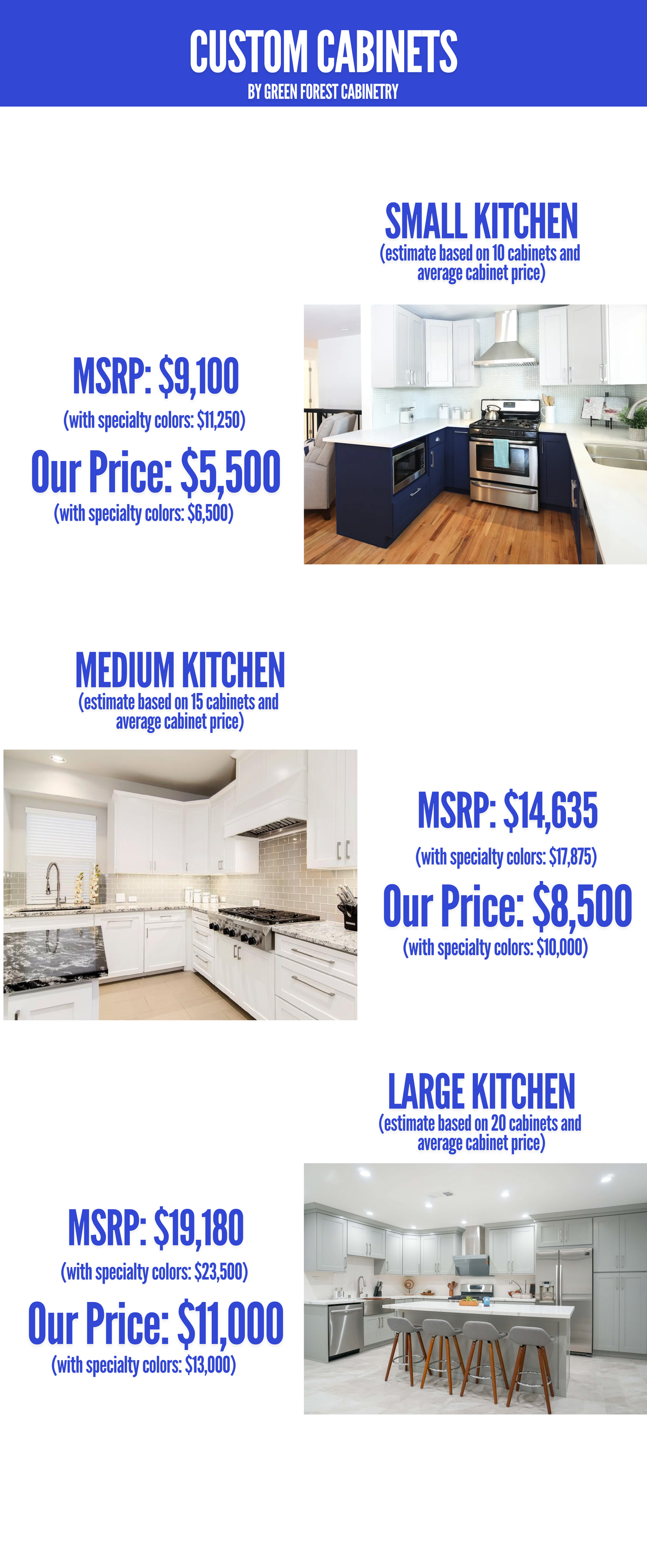 Custom Cabinets – Sell Co. Liquidation